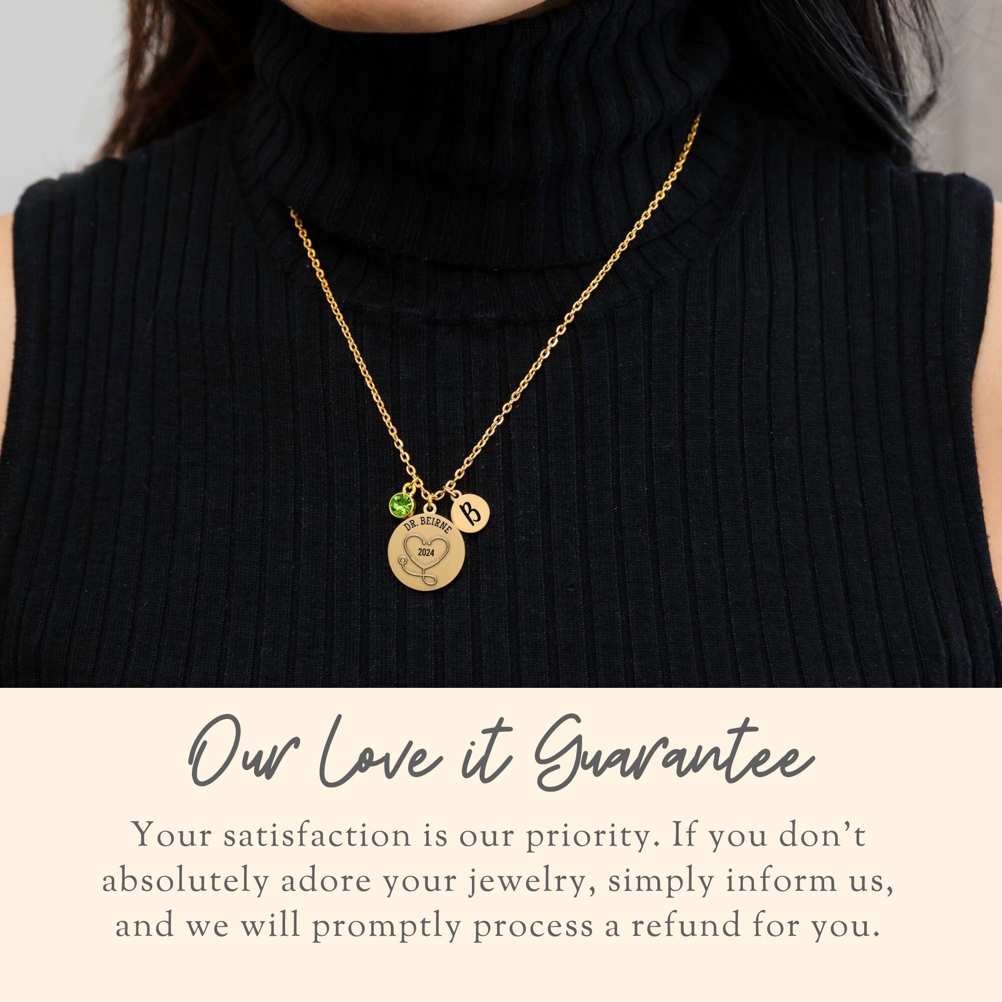 Personalized Medical School Graduation Necklace Gift for Doctor ...
