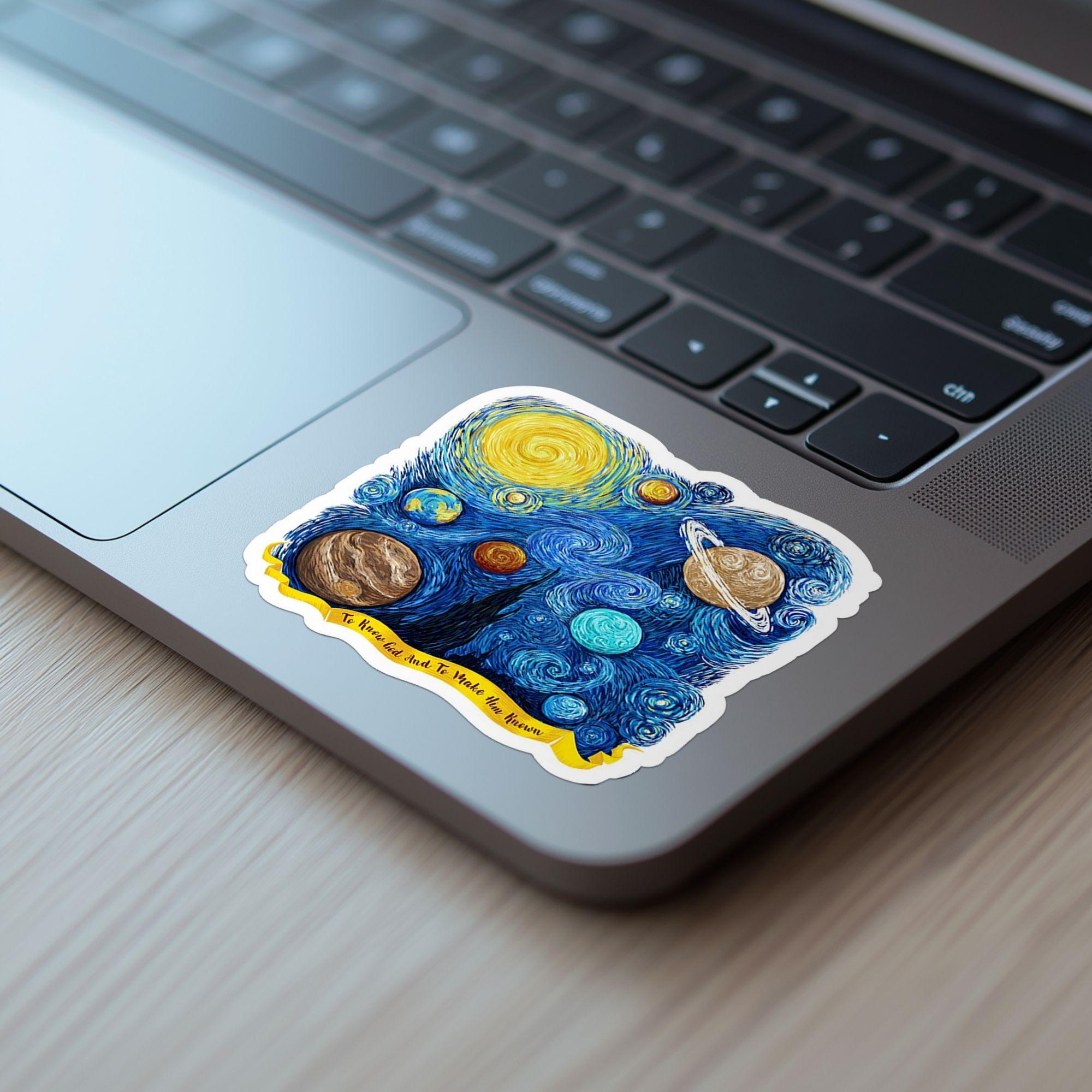 CC Cycle 2 Van Gogh Vinyl Sticker Gift for CC Student Cycle 2 Decal ...