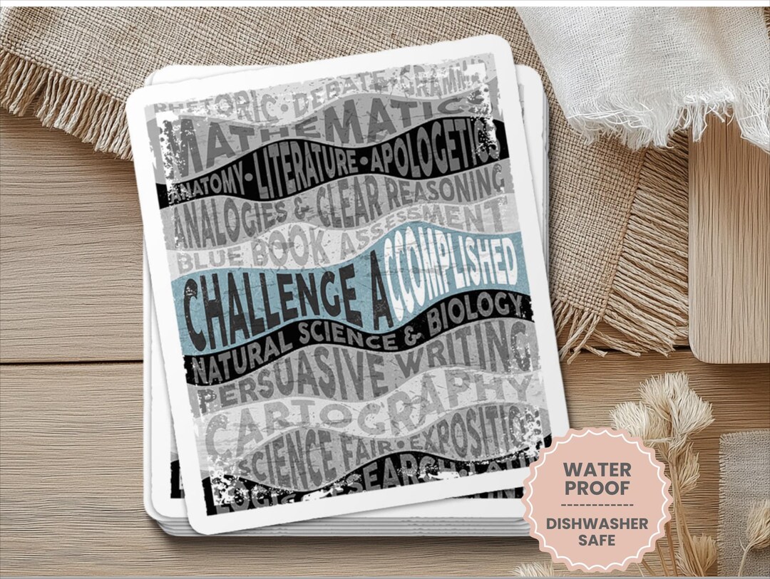 CC Challenge A Vinyl Sticker Gift for CC Student First Day Gift ...