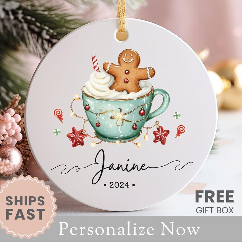 Gingerbread Ornament - Etsy