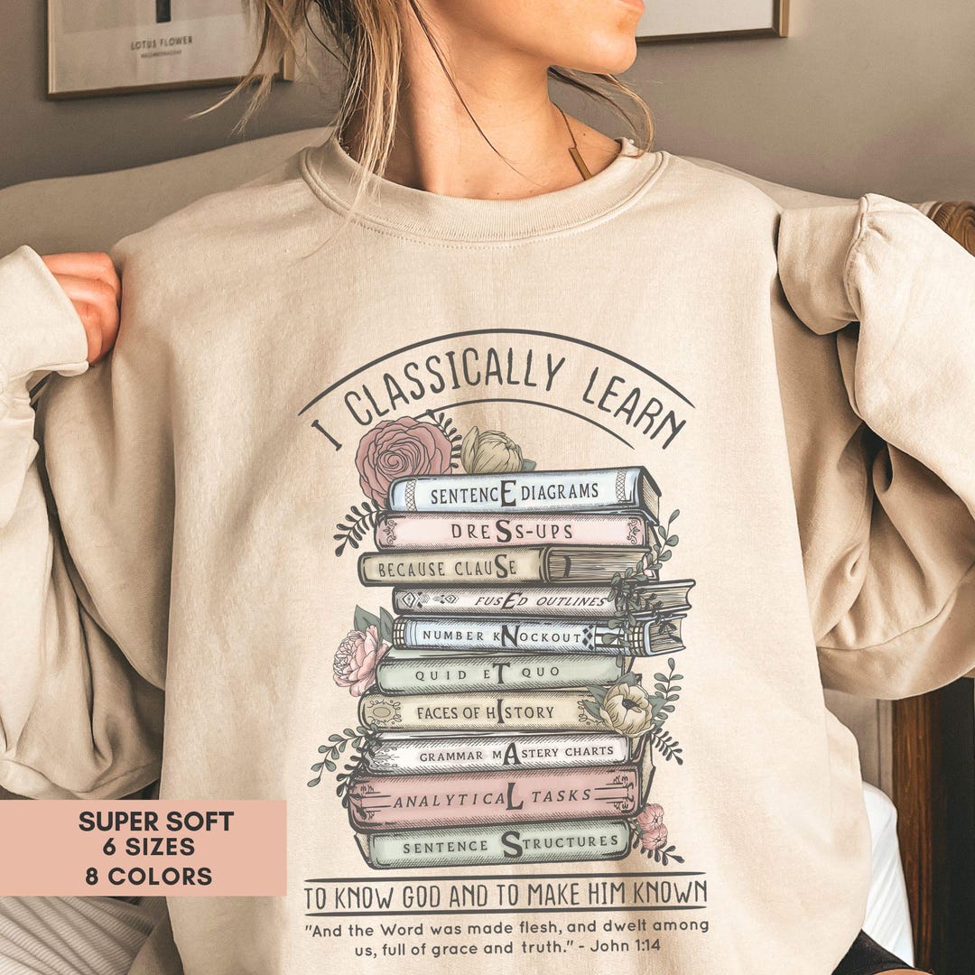CC Essentials Sweatshirt Gift for CC Tutor Classical Conversations ...