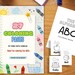 27 Printable Alphabet Coloring Pages, Preschool Coloring Pages, Abcs ...