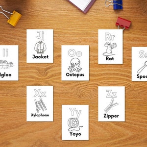 27 Printable Alphabet Coloring Pages, Preschool Coloring Pages, Abcs ...