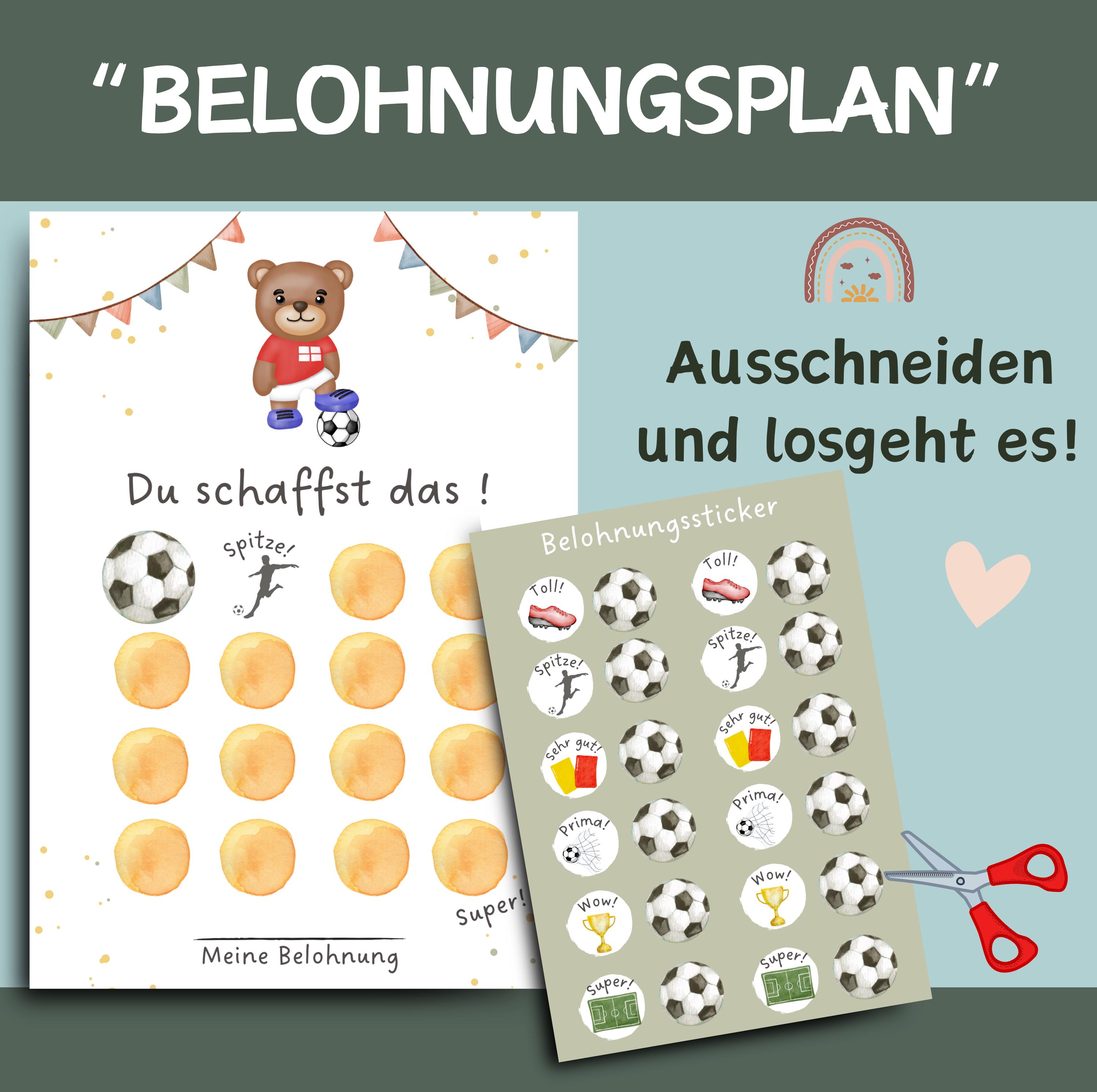 Reward Chart | Reward System for Children | Printable Reward Plan ...