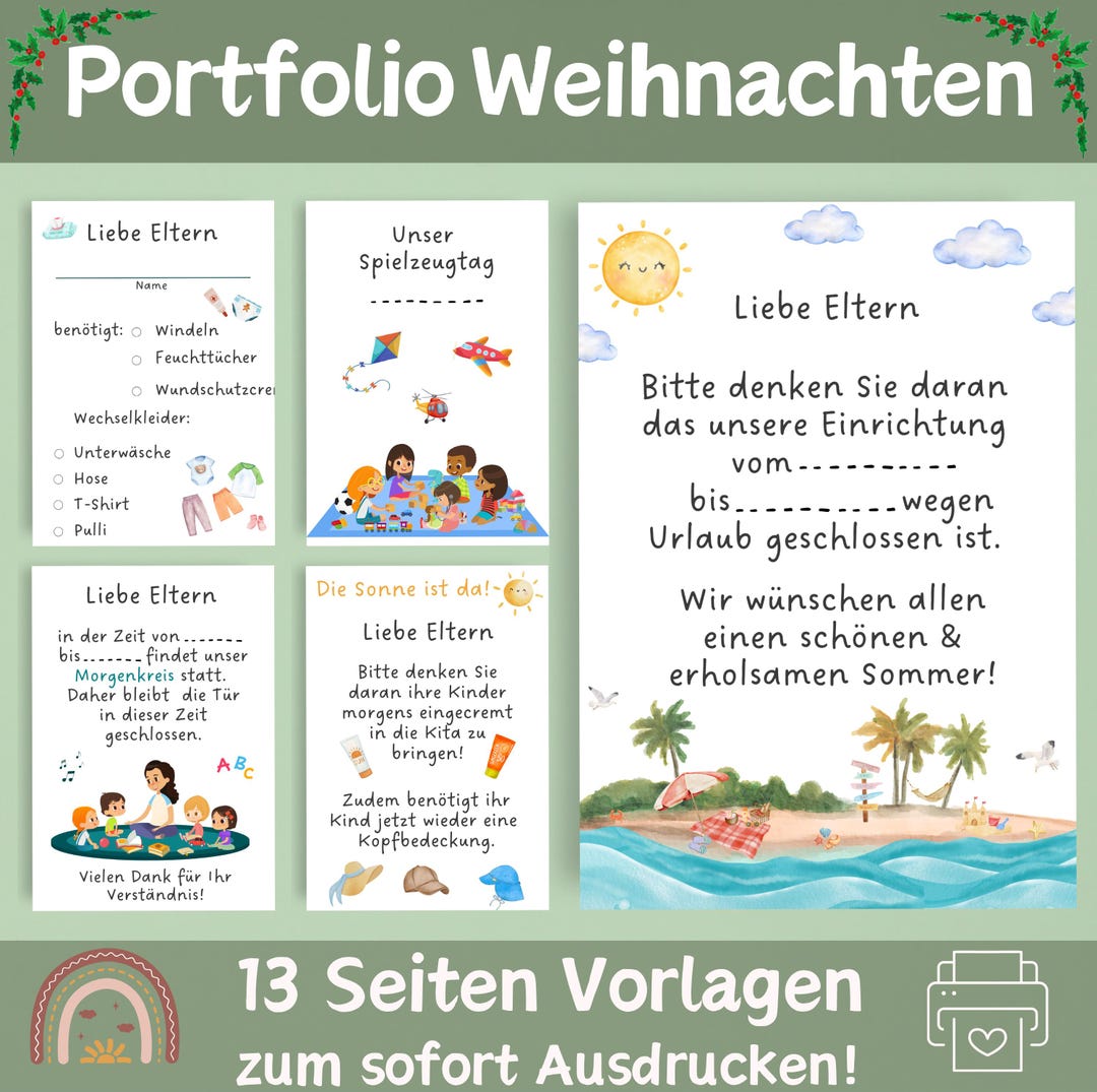 13 Daycare Posters | Kindergarten Posters | Daycare/crèche Door Signs ...