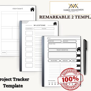 Remarkable Paper Pro Templates Meeting Notes, Project Planner Template ...