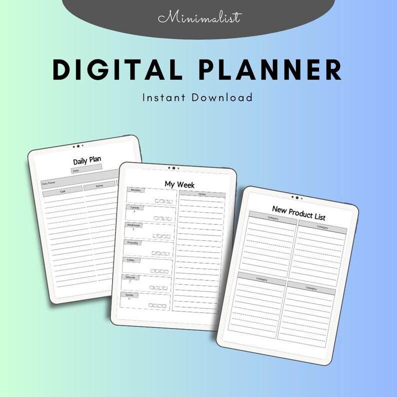 Daily Business Planner 2025, All in One Digital Organizer for Small ...