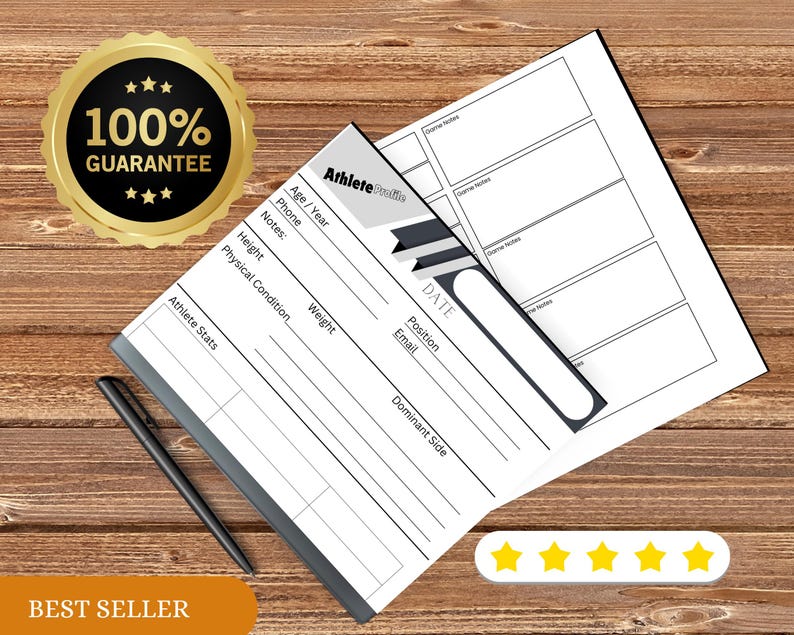 Athlete Profile Templates, Scouting Templates, Templates for Remarkable ...