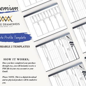 Athlete Profile Templates, Scouting Templates, Templates for Remarkable ...