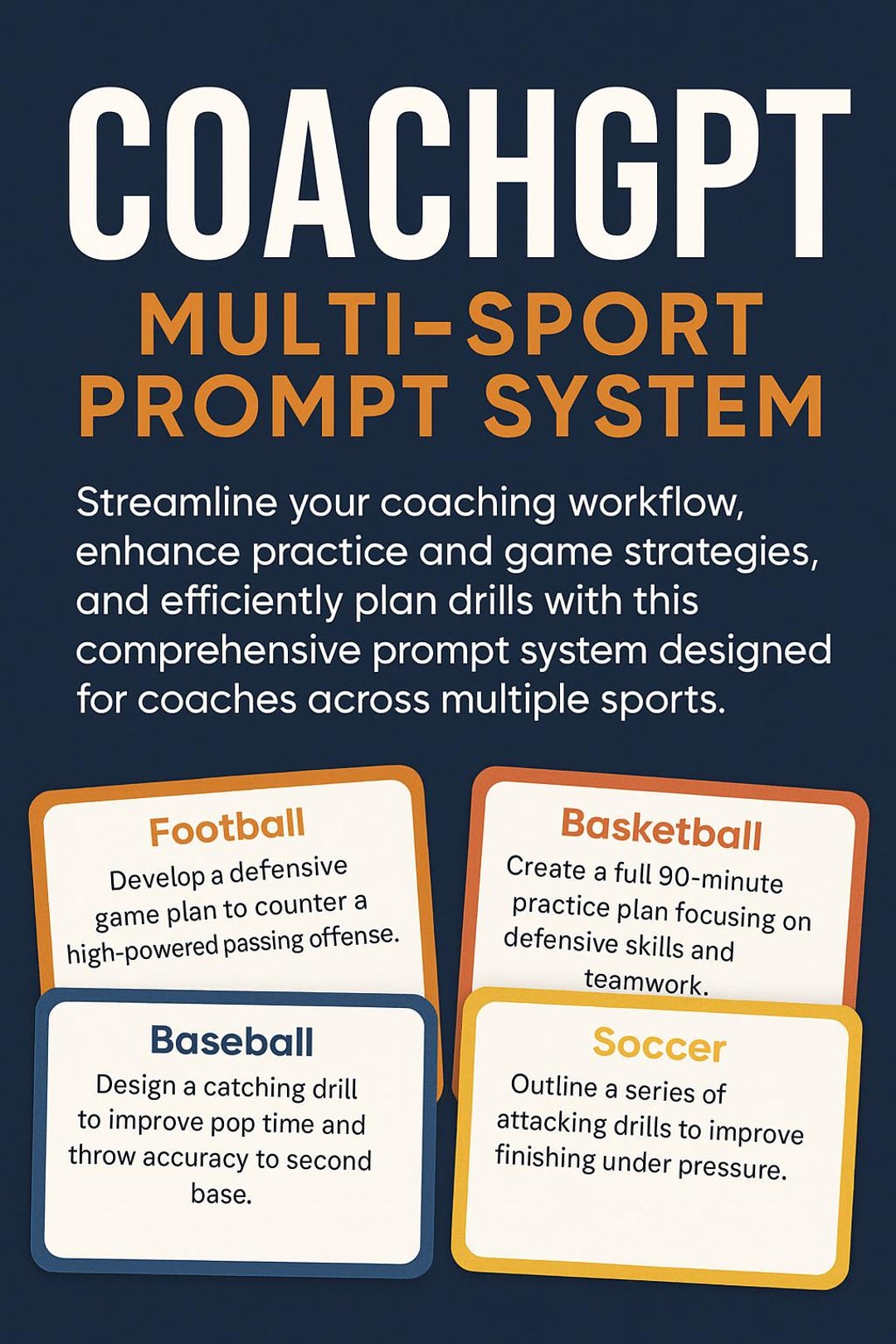 220+ AI Practice & Drill Prompts for Football, Basketball, Hockey ...