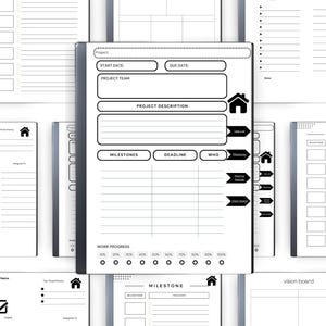 Remarkable Paper Pro Templates Meeting Notes, Project Planner Template ...