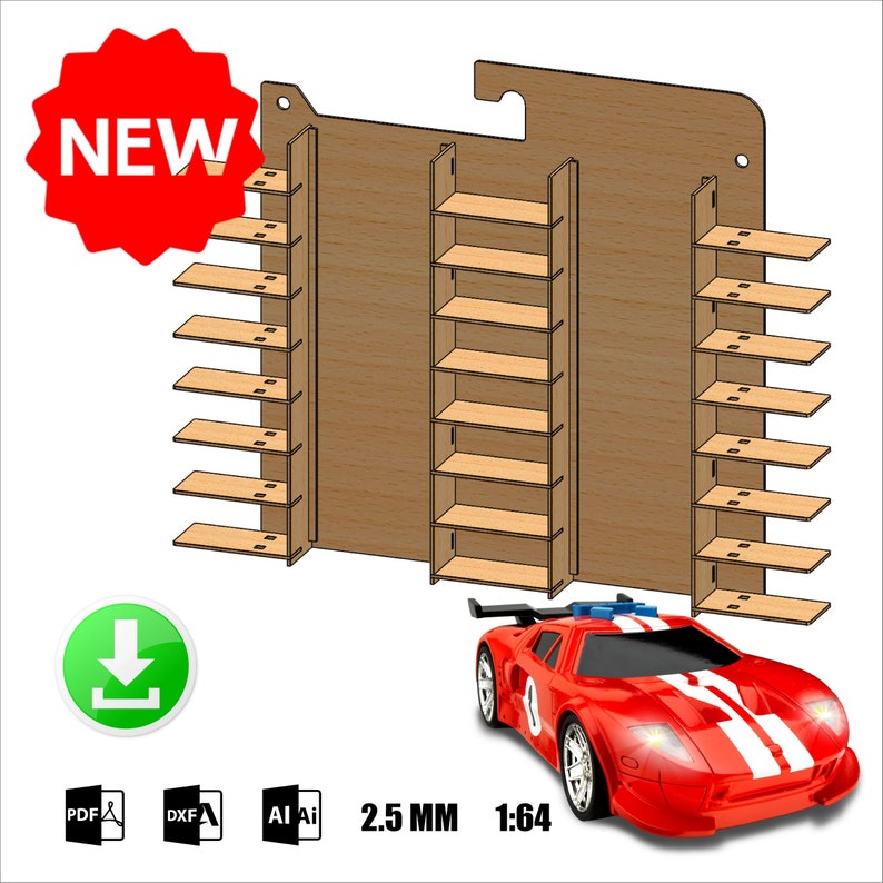 Digital File Display Hotwheels Loose and Cards 1:64 - Etsy