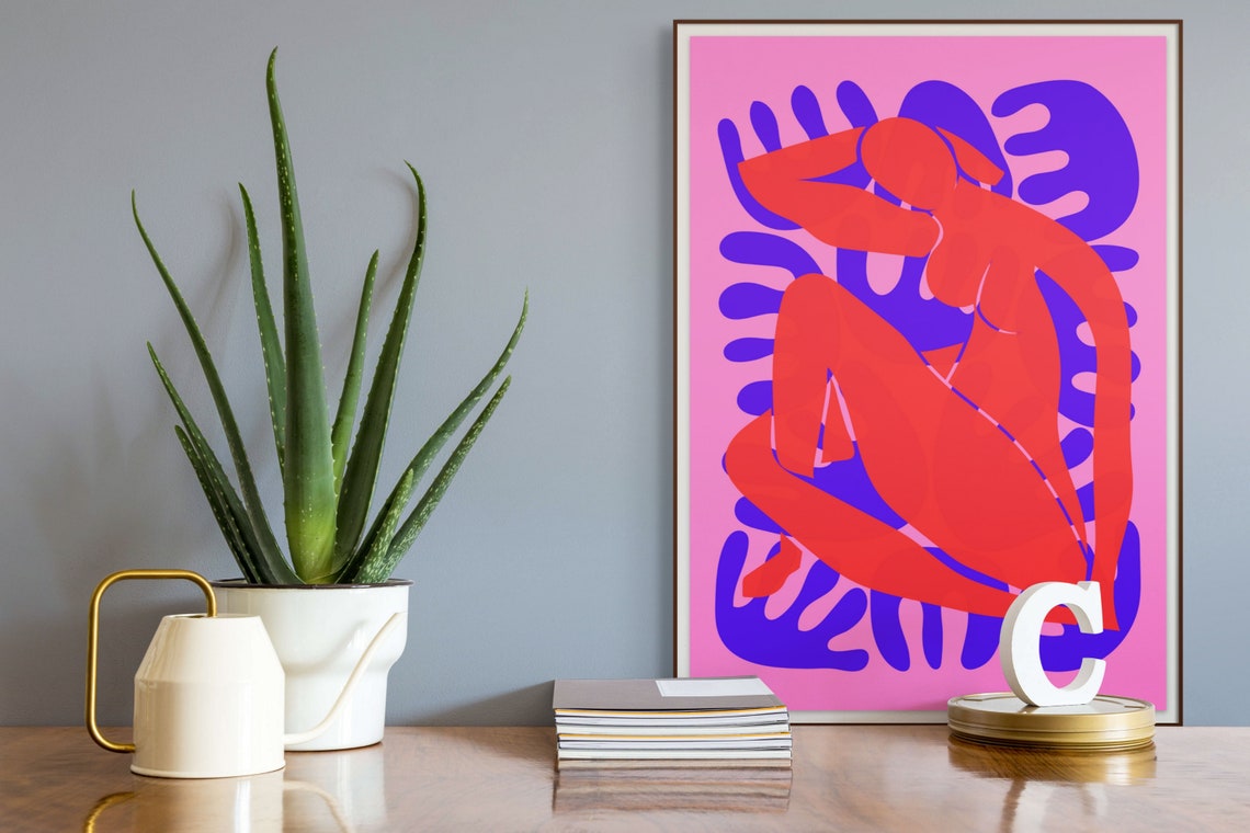 Henri Matisse Abstract Wall Art Matisse Inspiration Digital Download ...