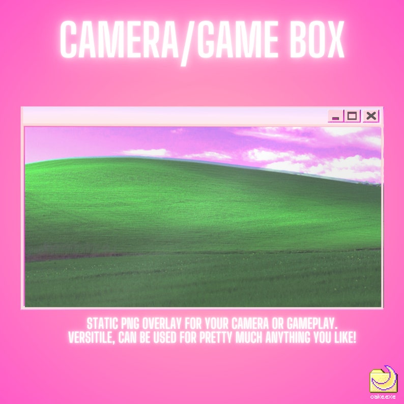 RETRO PC OVERLAY Package for Twitch, Streaming, Youtube Cute Retro ...