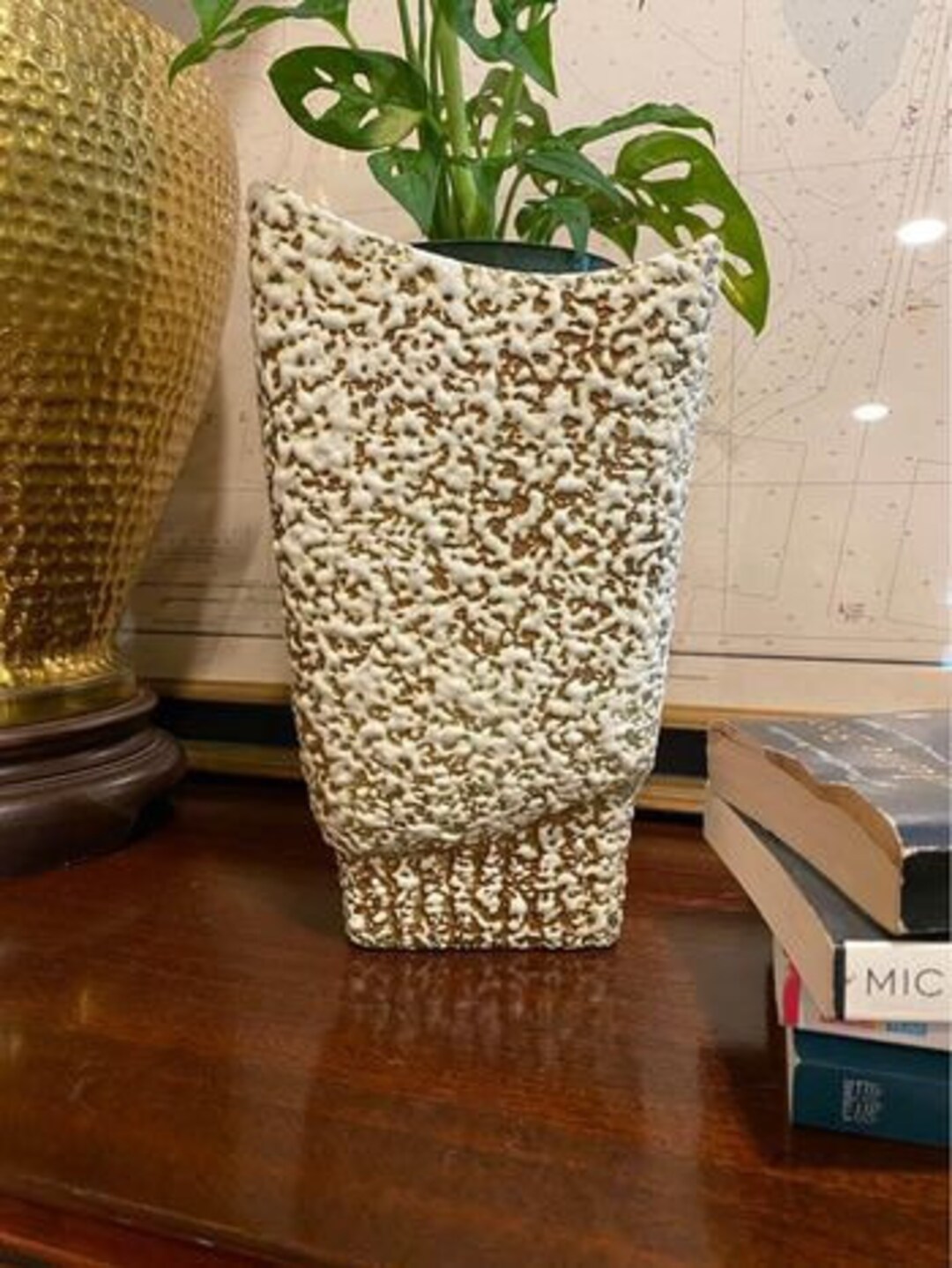 Stanford Sebring | Mid Century | Splatter | Vase | Pottery | Ceramic ...