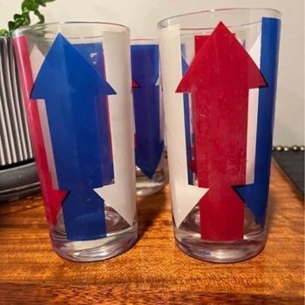 Patriotic Glassware - Etsy
