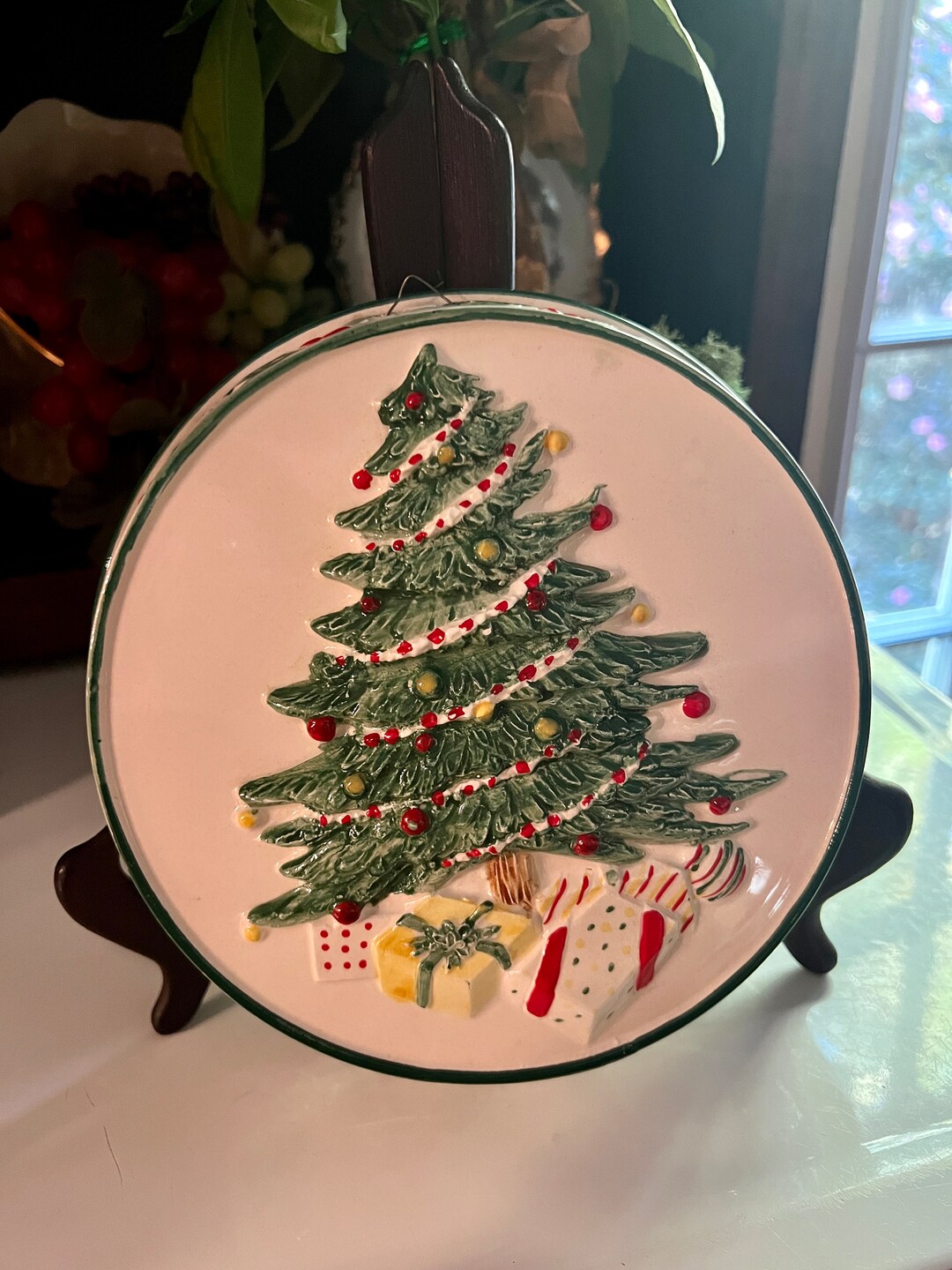 Vintage Ceramic Christmas Tree Mold by Sigma, Kitchen Home Christmas ...