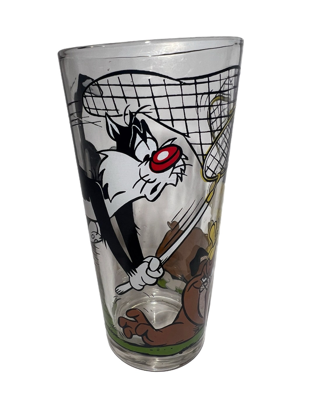 Vintage Pepsi Glass Looney Tunes Sylvester Tweety Bird Hector the ...