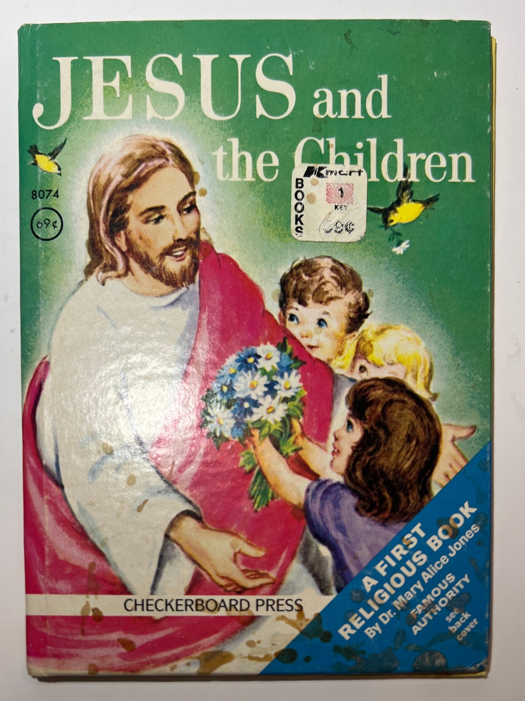 Vintage 1961 Jesus and the Children A First Religious Book by Mary ...