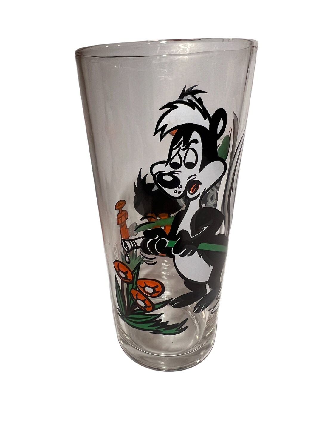 1976 Pepe Le Pew Daffy Duck Glass Looney Tunes Warner Bro Pepsi ...