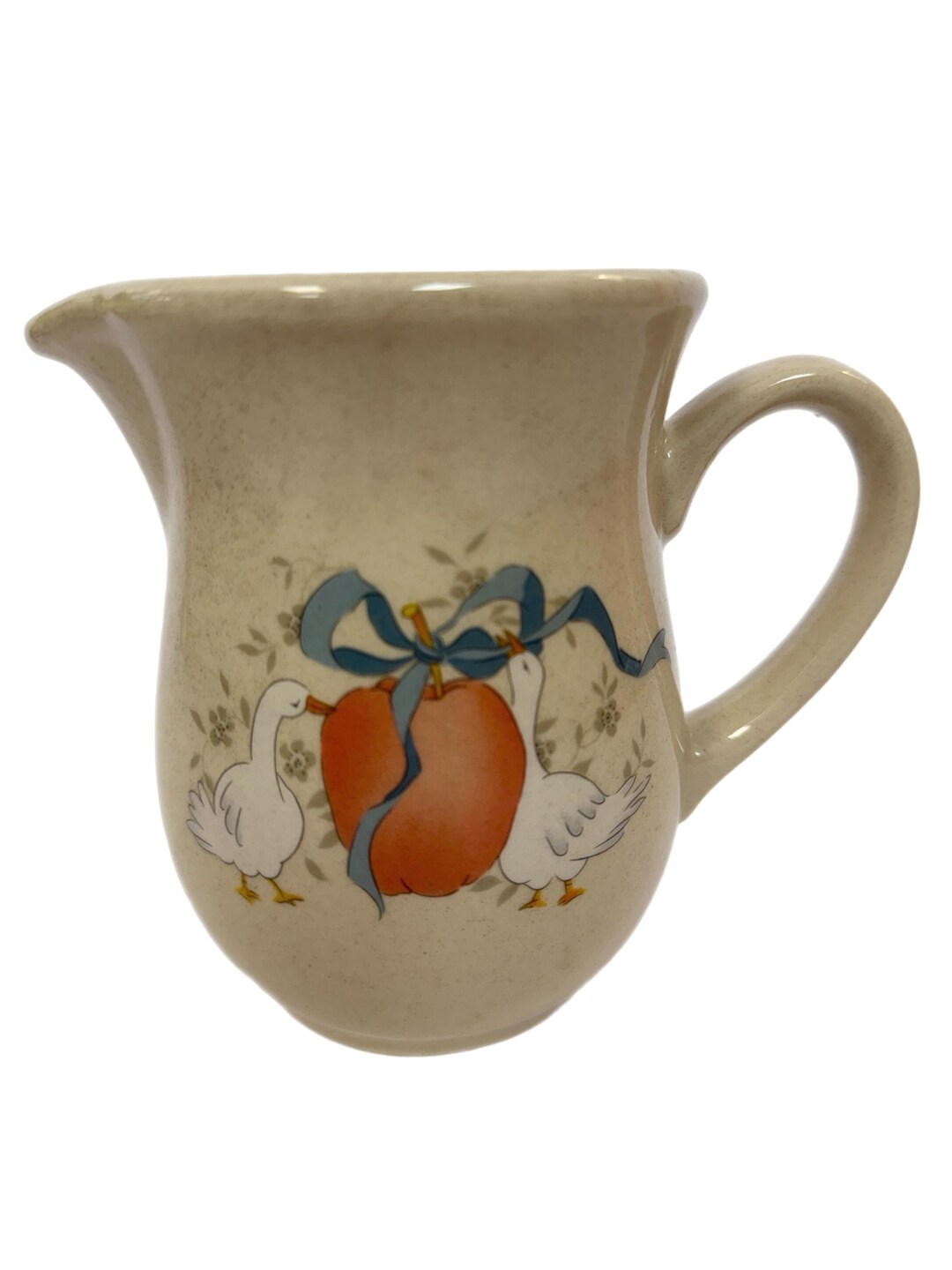 Vintage Marmalade Geese Goose Small Pitcher | International Stoneware ...