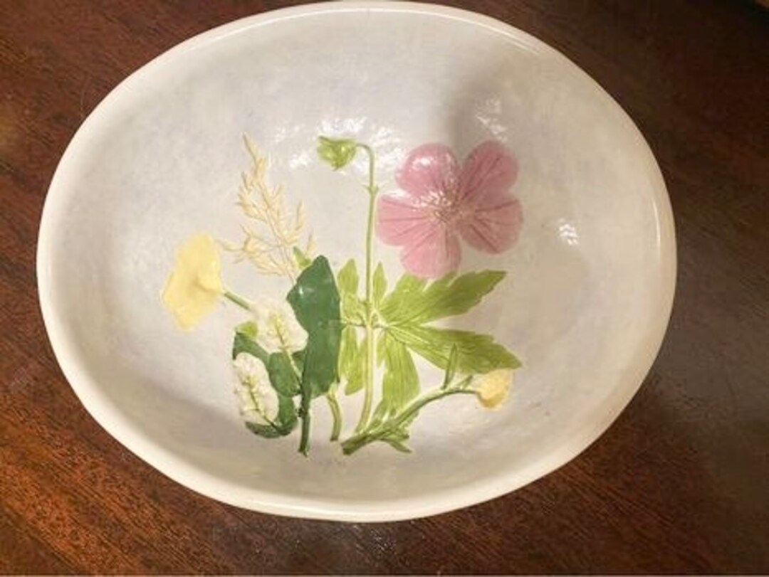 Vintage | Salt Marsh Pottery | Decorative Hanging Plaque| Bowl ...