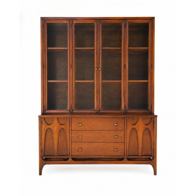 Walnut Broyhill Furniture - Etsy