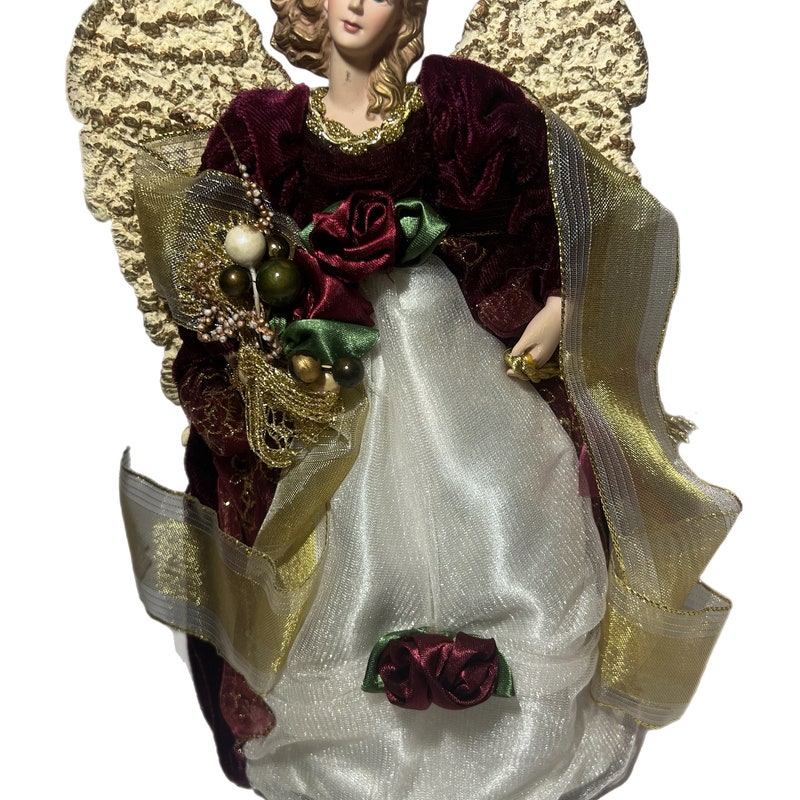 Vintage Angel Tree Topper - Etsy