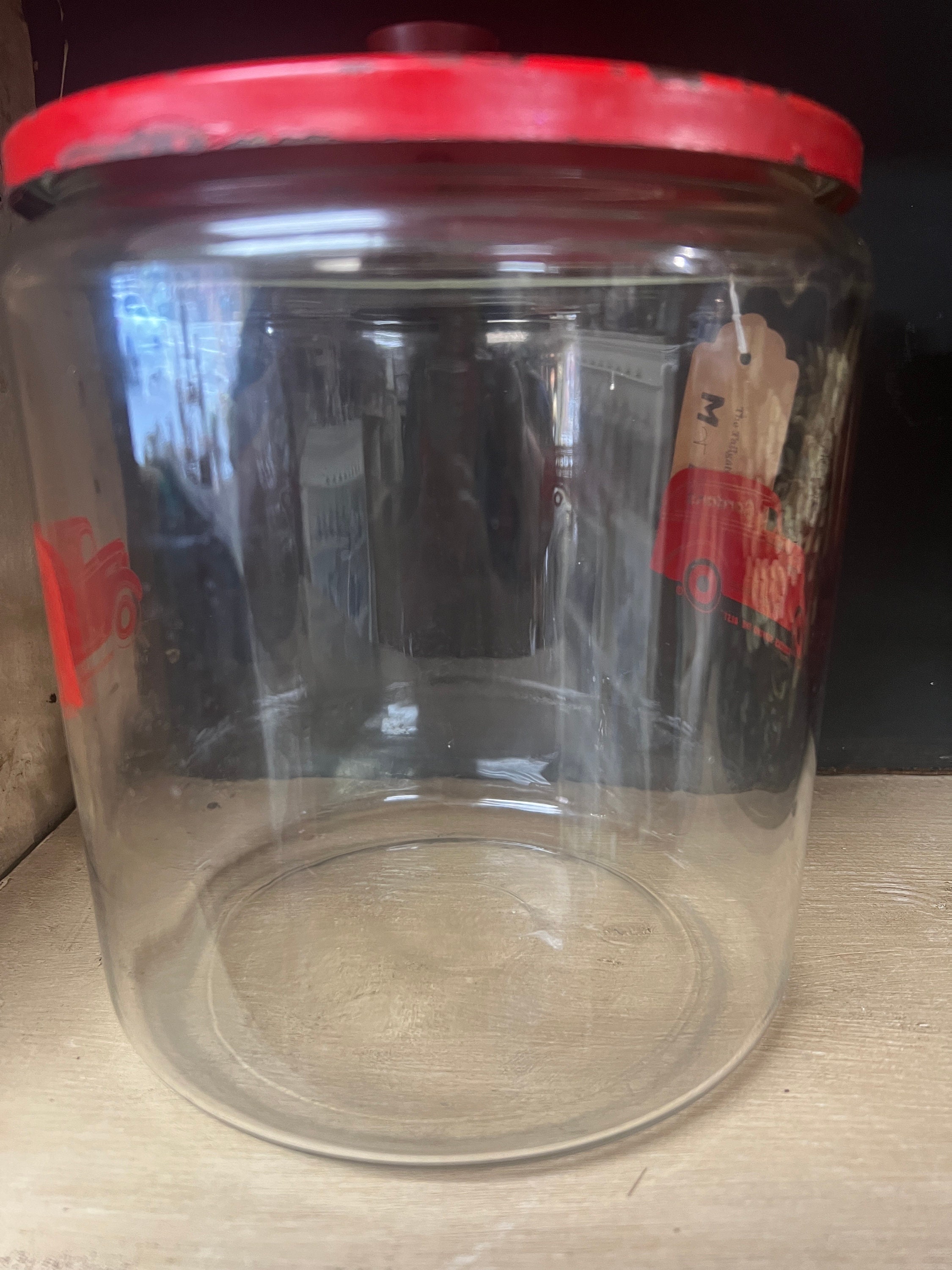 Vintage Gordon's Snack Food Glass Counter Jar W/lid - Etsy
