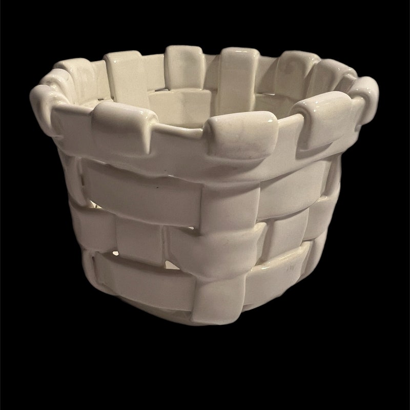 Basket Weave Planter - Etsy