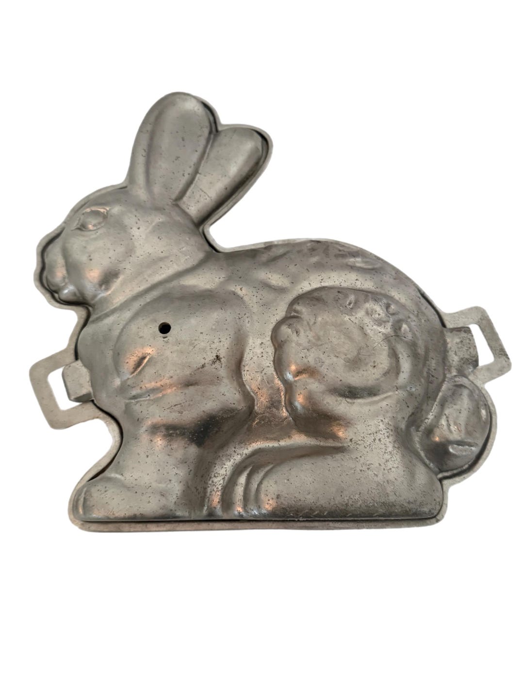 Vintage Rabbit Cake Mold Pan Bunny Cast Aluminum 3D Baking Easter ...