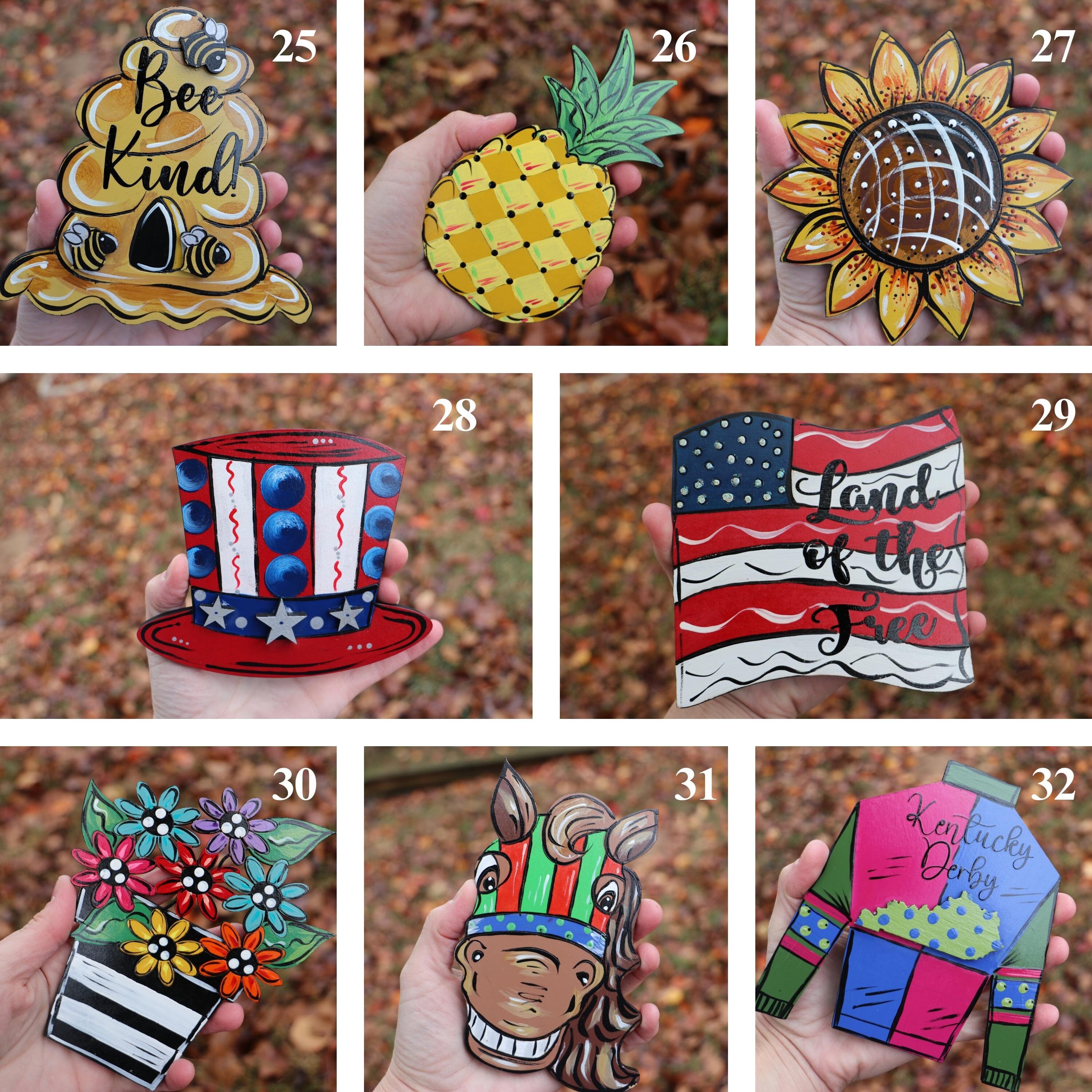 Hand-painted Interchangeable Home Sign, Door Decor, Door Hanger, Home ...