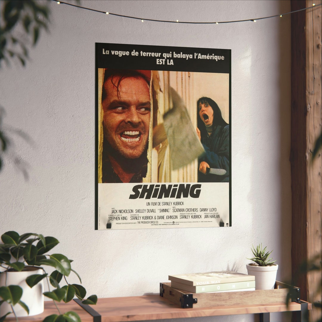 The Shining French Movie Poster - Available in 3 Sizes - Etsy