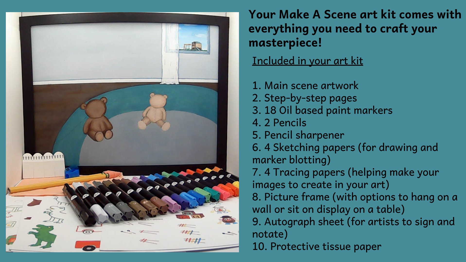 Make A Scene - an All-inclusive Art Kit That Will Make You Feel Like a ...