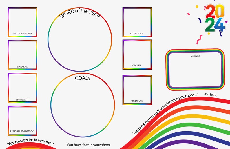 2024 DREAM VISION BOARDS - Etsy