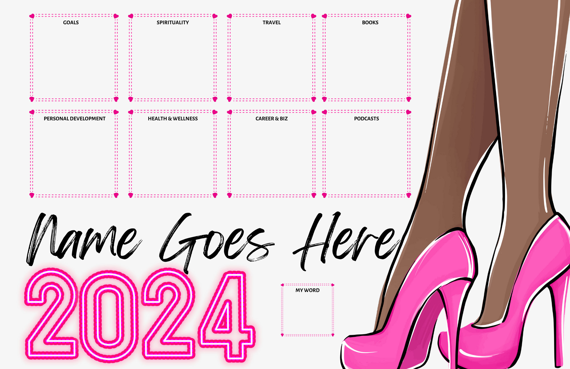 2024 DREAM VISION BOARDS - Etsy