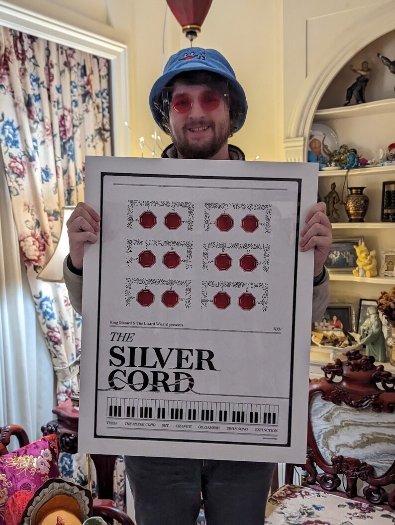 The Silver Cord — King Gizzard & the Lizard Wizard (fan-made Poster) - Etsy