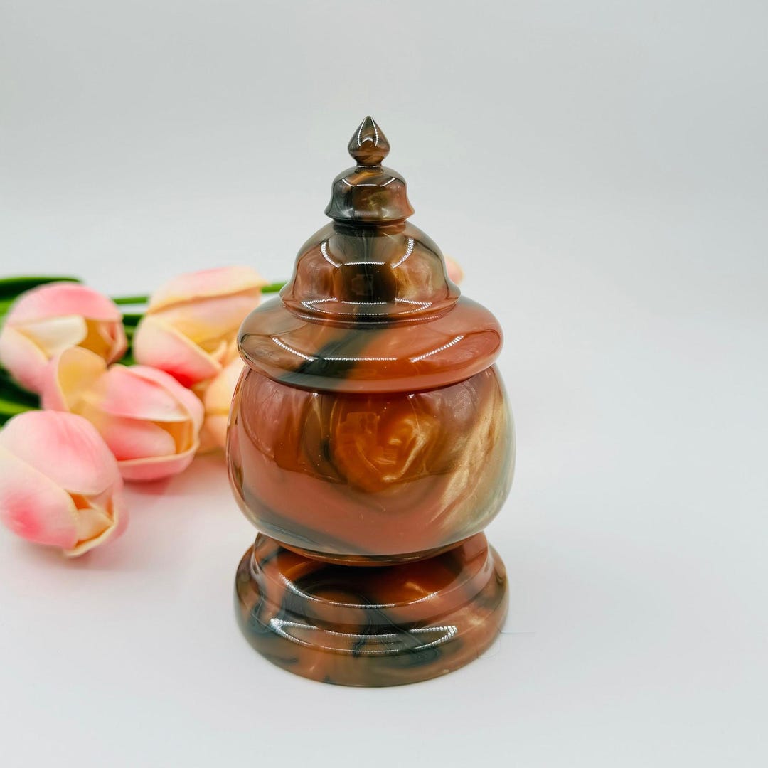 Inkwell - Artisan Mixed Colored Amber Ink Bottle, Perfect for Ink ...