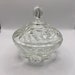 Vintage Anchor Hocking Star Pattern Crystal Candy Dish - Etsy