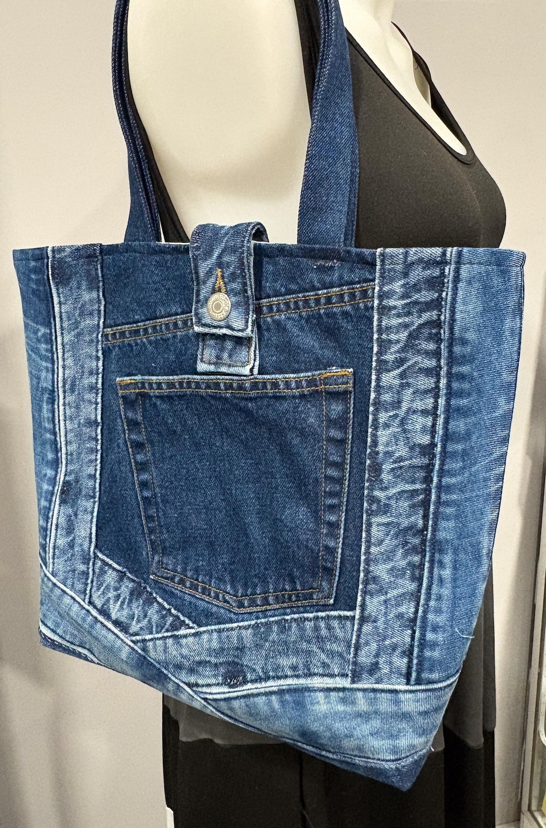 Denim Bag - Etsy