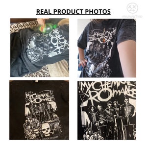 Emo Band T Shirt, Gothic Shirt Alternative 90s Aesthetic Clothing ...