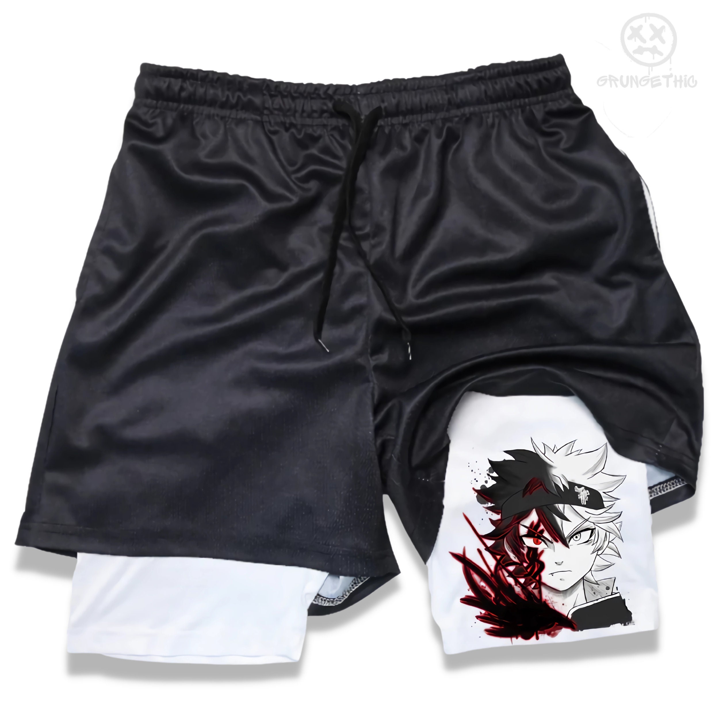 Anime Shorts, Mens Gym Workout Activewear Clothes, Anime Manga Gym ...