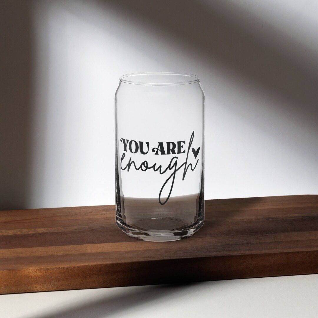 Glassware Can-shaped Drinking Glass - Etsy