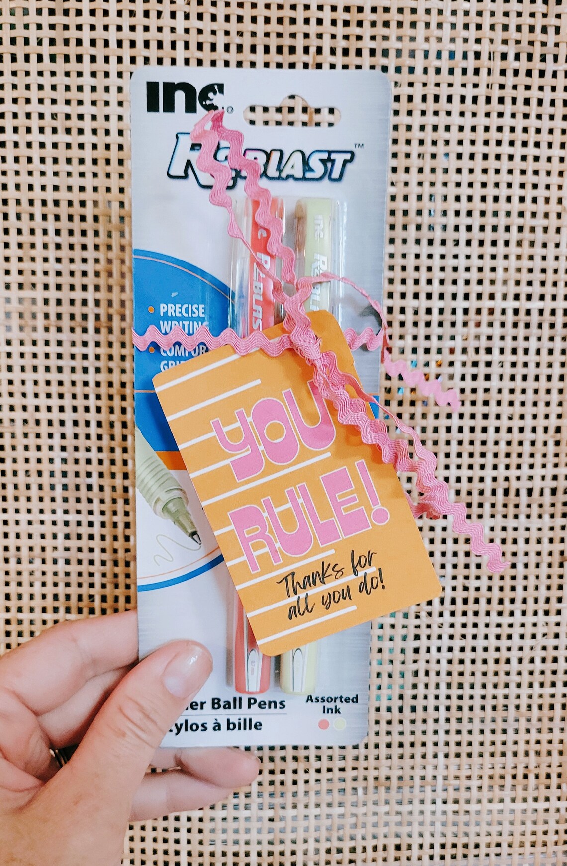 You Rule Teacher Appreciation Printable Gift Tag - Etsy