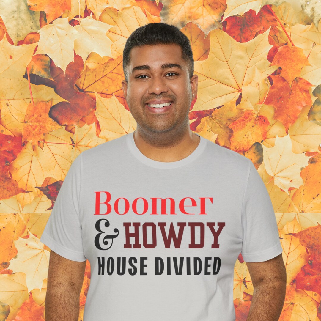 House Divided College Rivalry Tee, Texan Gift, Oklahoma Vs College ...