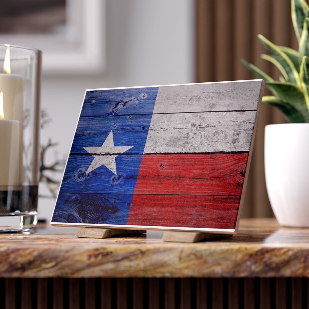 Kitchen Trivet Texas Flag, Personalized Texas Kitchen Decor, Texas Gift ...