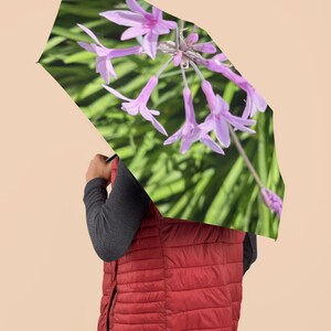 Foldable Umbrella Delicate Purple Flower Design, Back to School Teacher ...