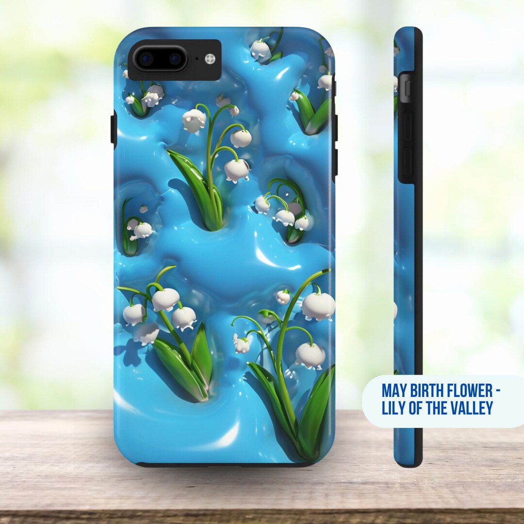 Birth Month Flower May Phone Cases for iPhone Samsung Models, Lillies ...