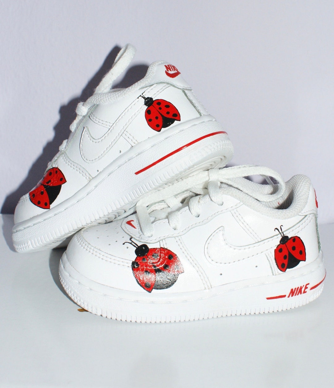 Custom Colorful Red Ladybug Shoe Kids Babies - Etsy