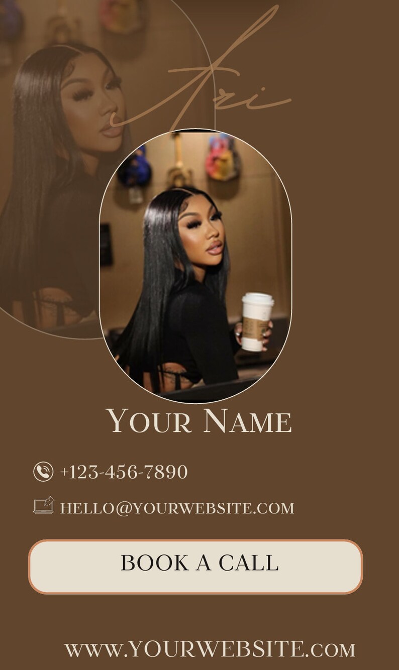 2023-2024 Influencer Business Cards Instagram Business Card, IG ...